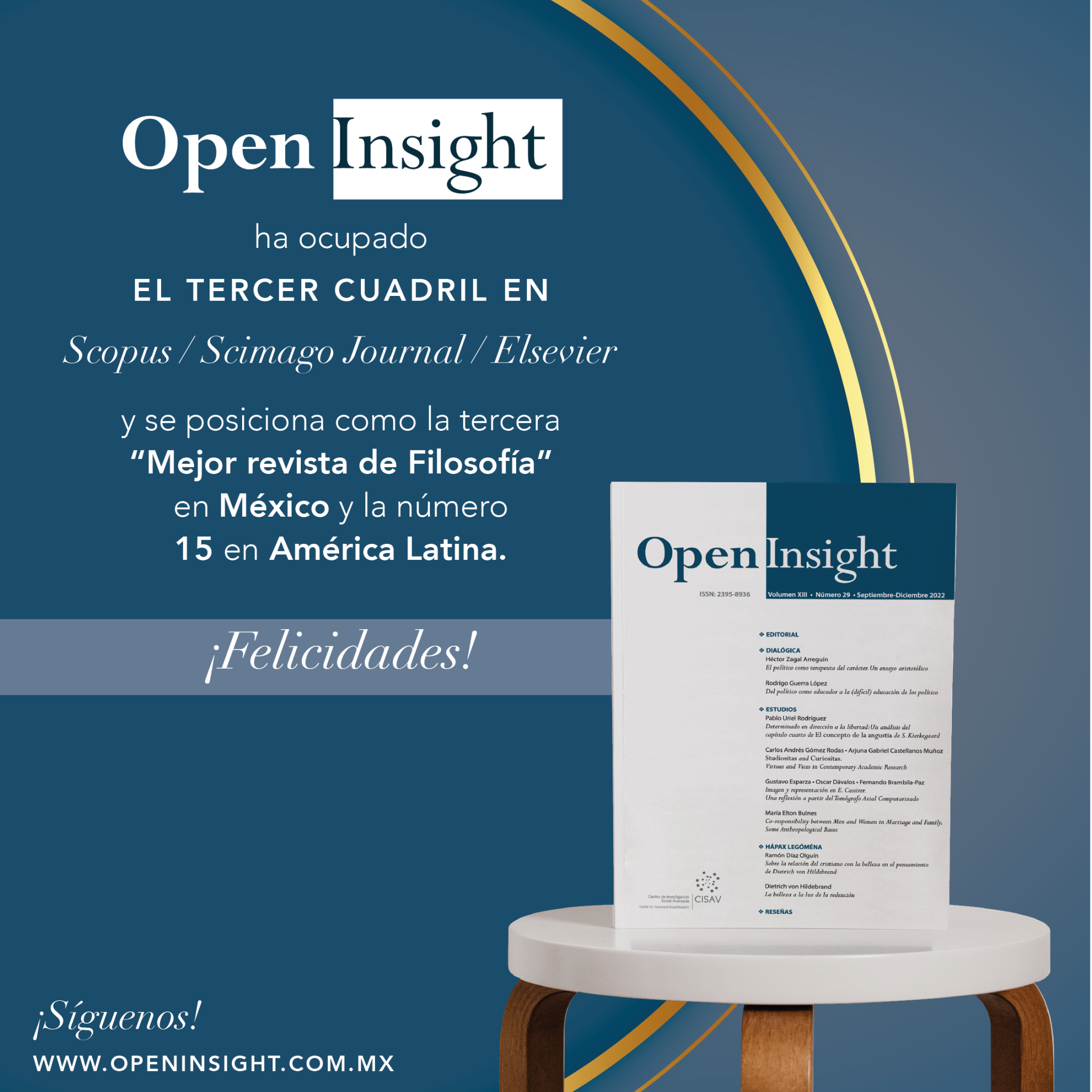 Open Insight se posiciona dentro del ranking de las mejores revistas de ...